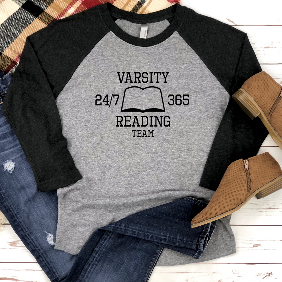 Varsity Reading Team Jersey Shirt – Literary Creations by Jenny